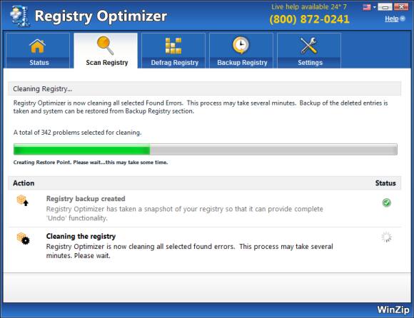 Registry Optimizer by WinZip